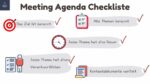 Die perfekte Meeting Agenda - Tipps und Beispiele - Der Meeting Guru